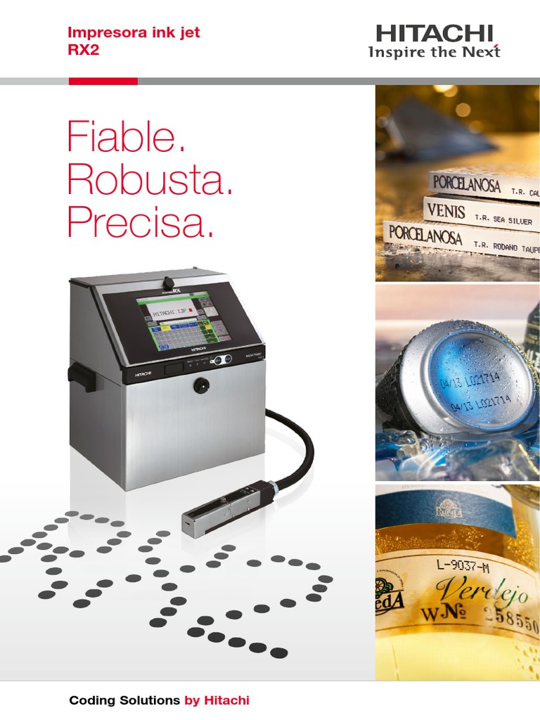 Hitachi Rx2 Es | PDF | Impresora (Computación) | Ingeniería de ...