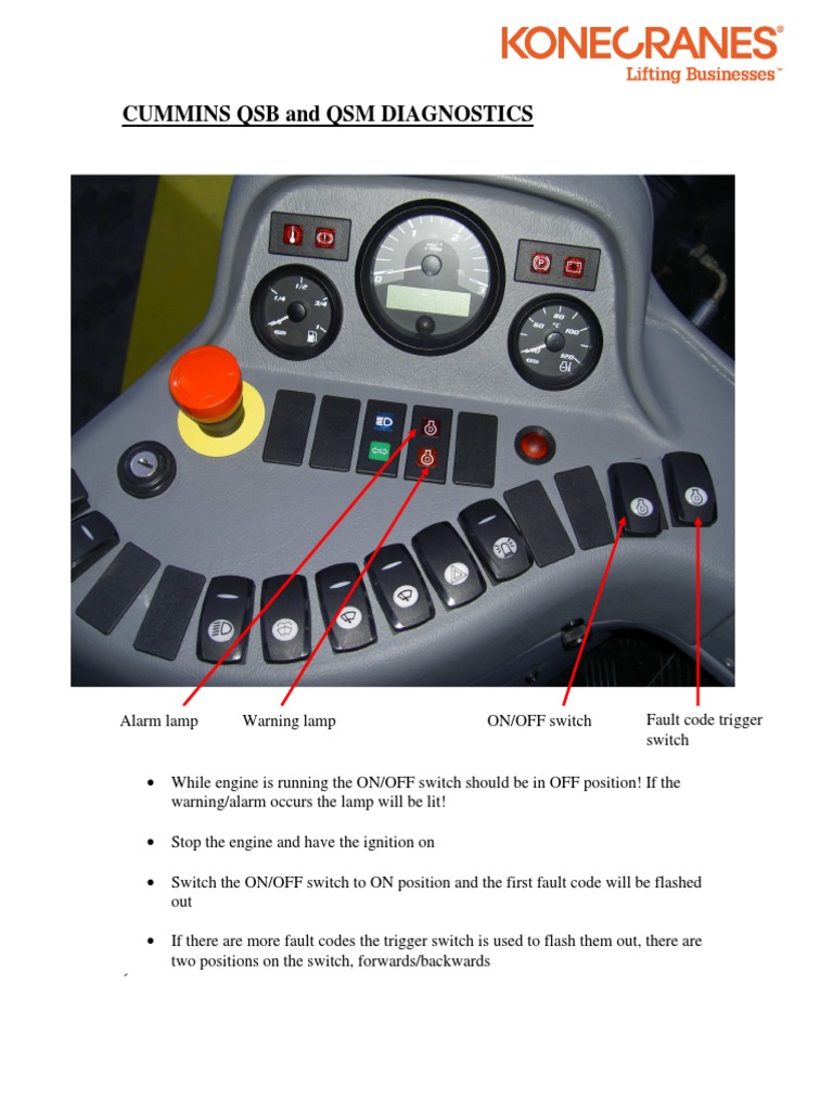 Cummins QSB/QSM Fault Code Guide | PDF