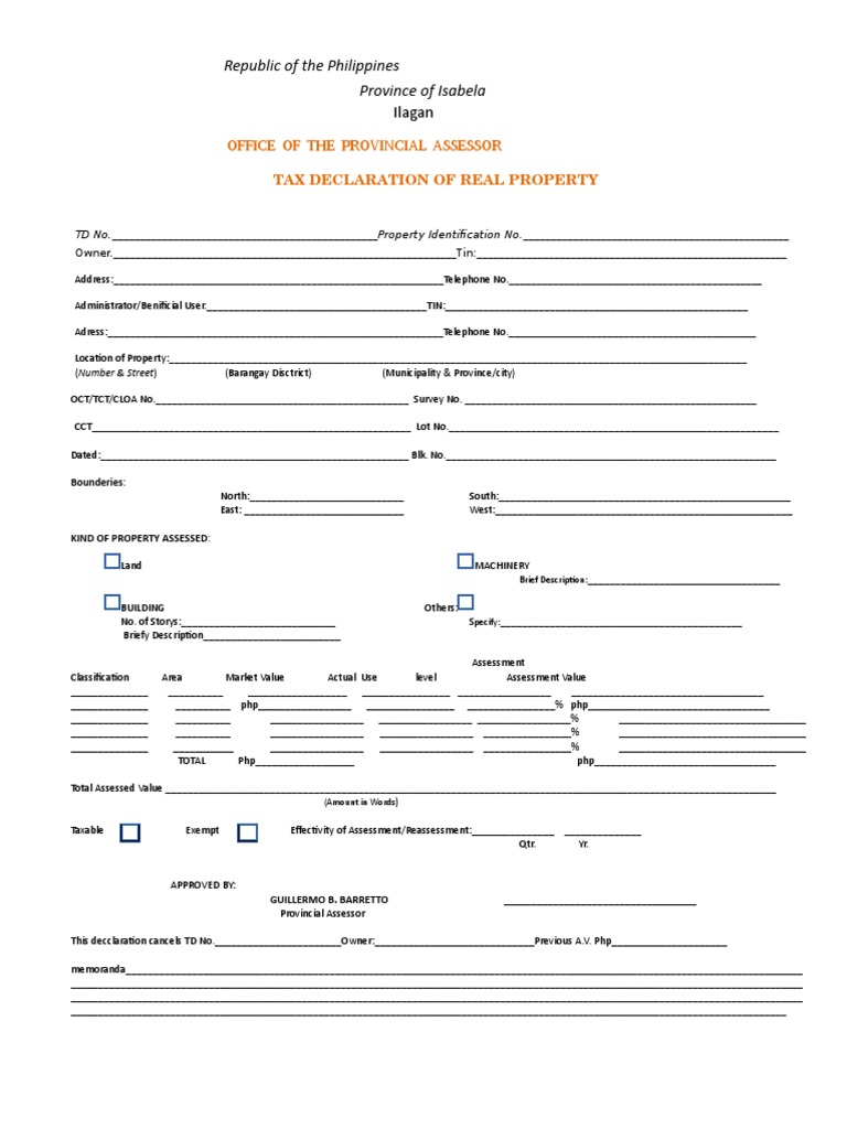 Republic of The Philippines Province of Isabela: Ilagan | PDF | Real ...