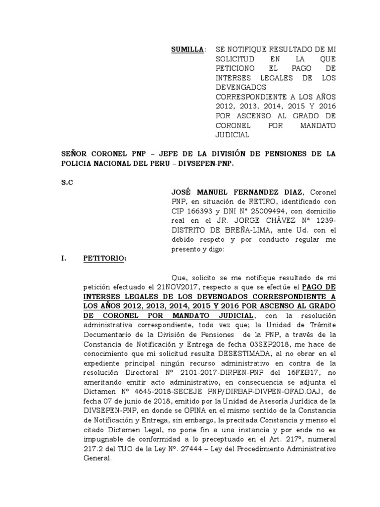 Notificacion Ejemplos Judiciales | PDF | Ley procesal | Conceptos legales