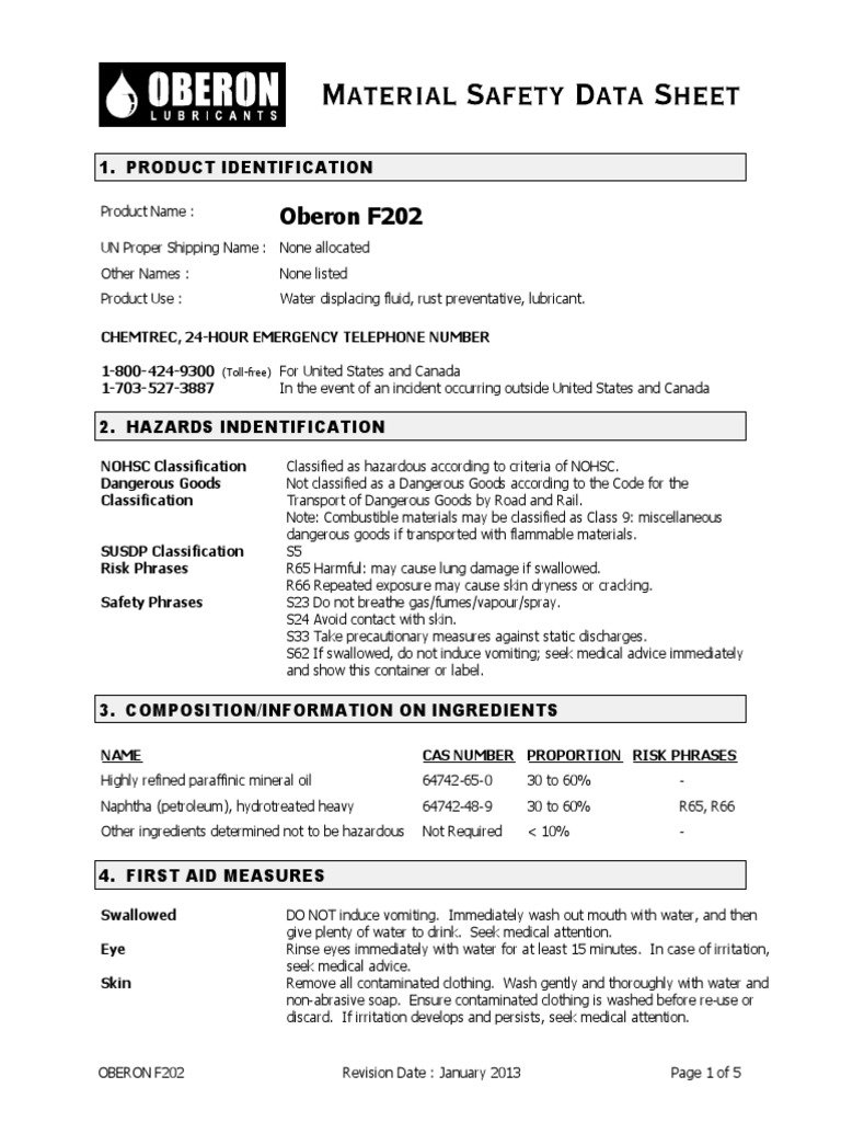 F202 | PDF | Dangerous Goods | Combustion