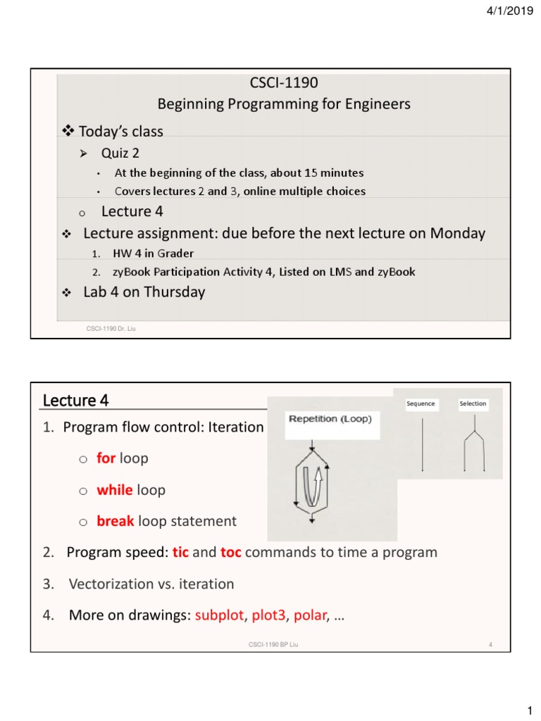 MATLAB Guide | PDF | Control Flow | Computer Programming