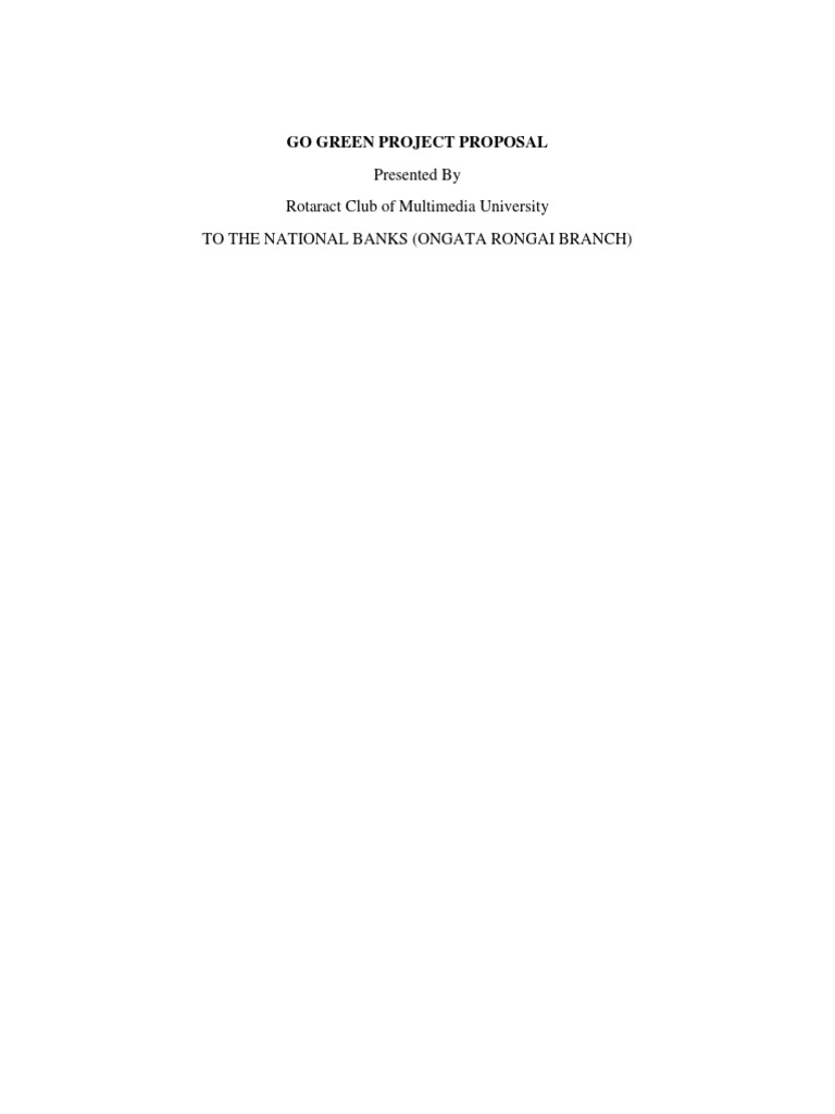 Go Green Project: Providing Strategic Litter Bins and Environmental ...