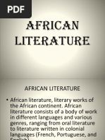 GRADE 8 - African Folktales and Short Stories PDF | PDF