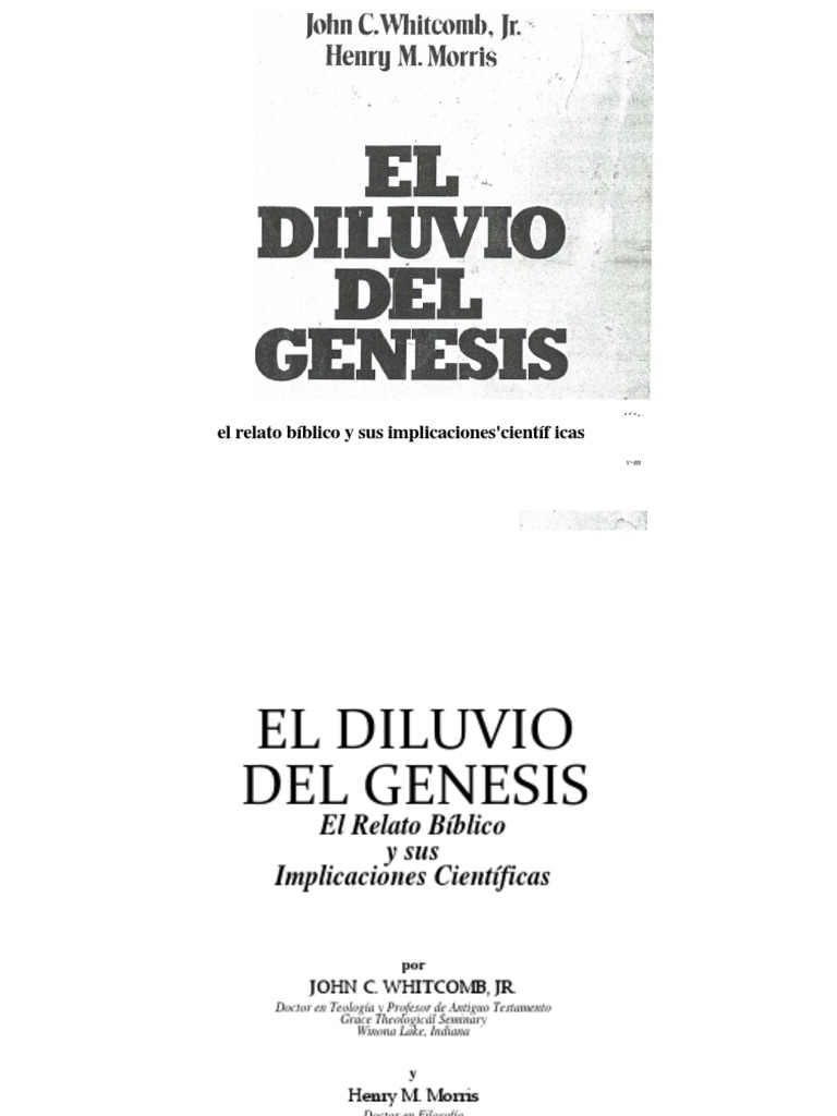 ++CRC-John C. Whitcomb JR y Henry M. Morris - El Diluvio Del Genesis ...