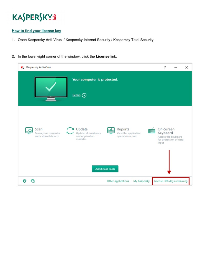 How To Find Your License Key en | PDF | Operating System Families ...