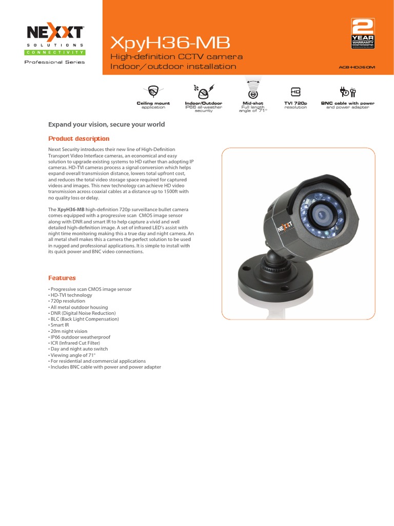 Xpy h36 MB en | PDF | Video | High Definition Television