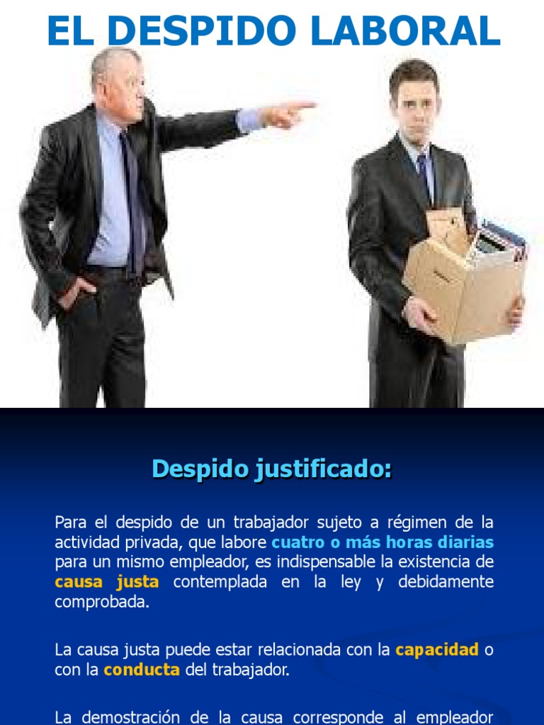 Despido Laboral | PDF | Derecho laboral | Caso de ley