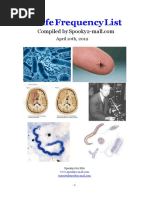 Rife Frequency List For Rife Frequency Generator | PDF | Influenza ...