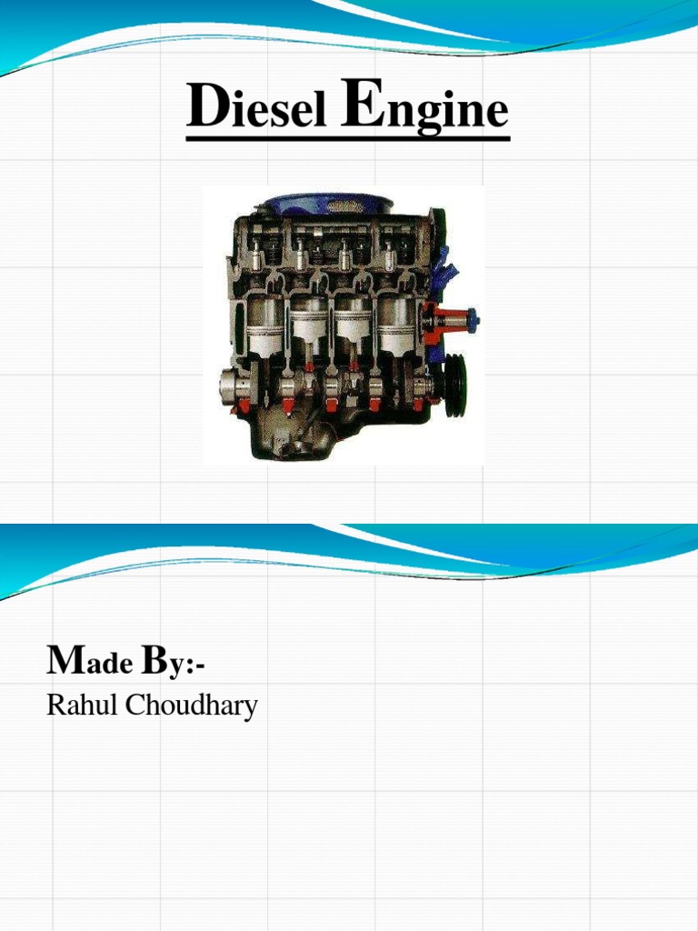 Dieselengine Fundamental | PDF | Internal Combustion Engine | Piston