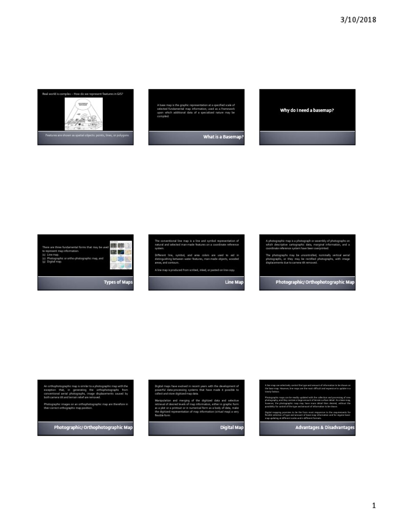 Base Map Preparation-A | PDF | Topography | Map
