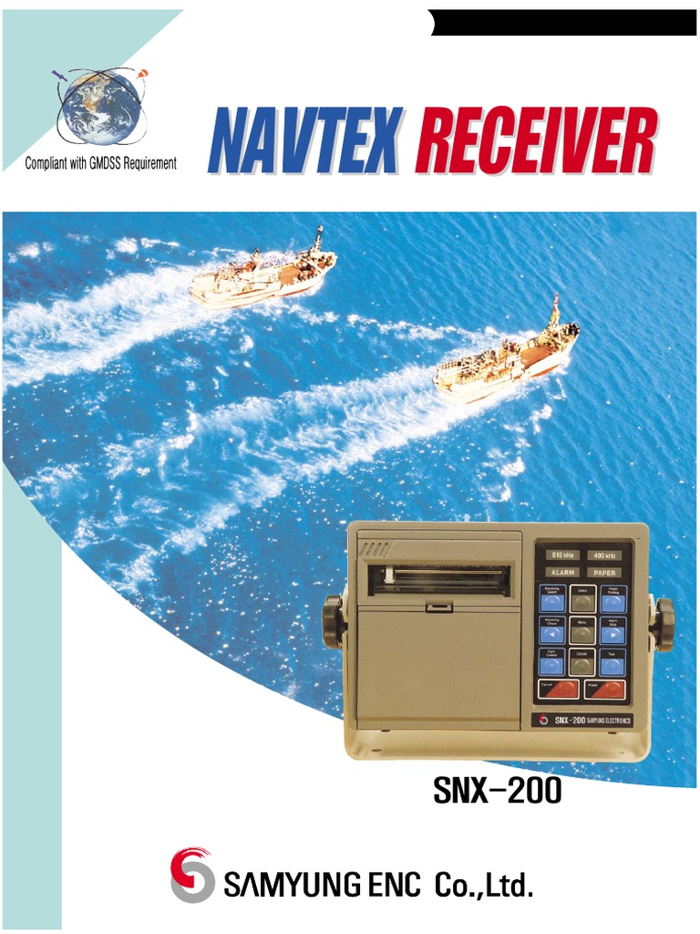 An Overview of the Compliant SNX-200 NAVTEX Receiver: Specifications ...