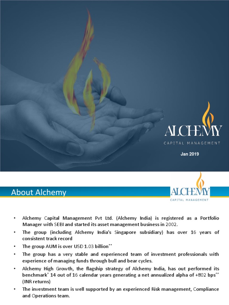ALCHEMY - High Growth PMS | PDF | Investment Management | Quantitative ...