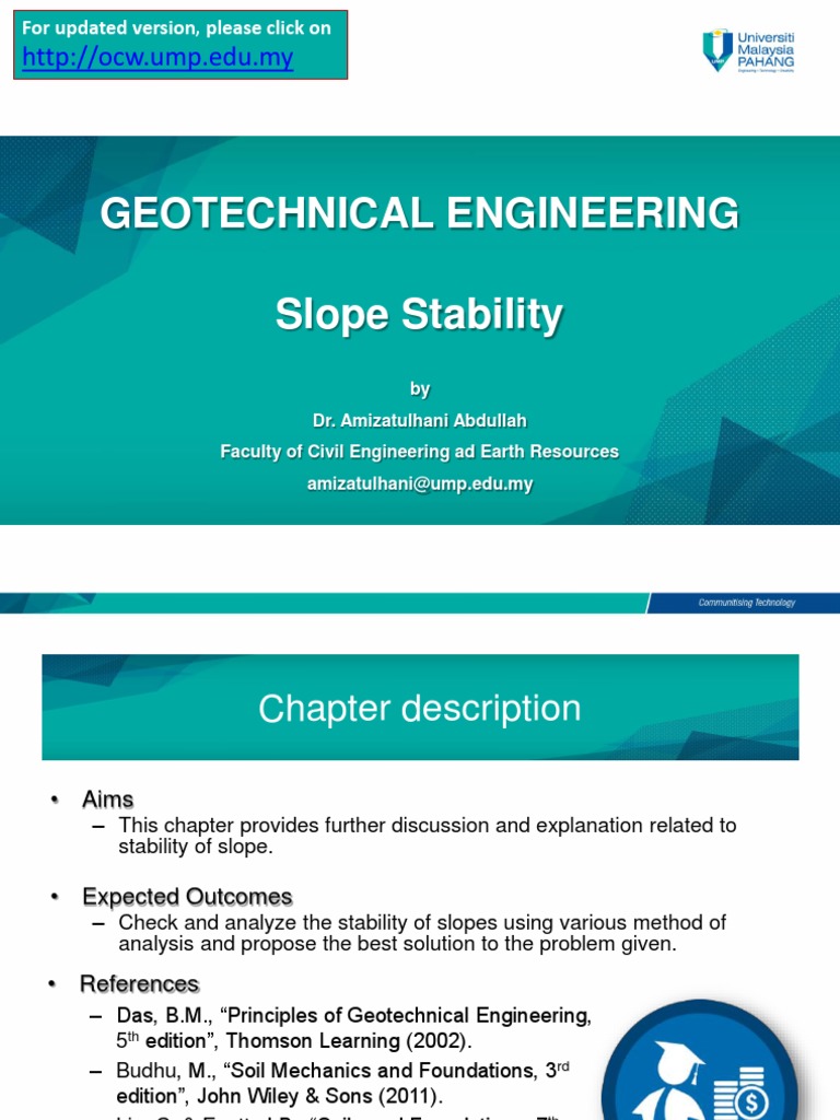 Slope Stability | PDF | Landslide | Infrastructure