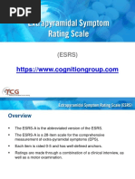 Extrapyramidal Symptom Rating Scale Esrs PDF | PDF | Clinical ...