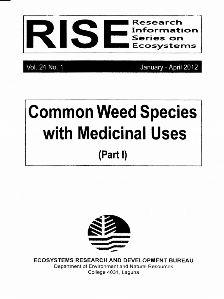 Weeds of The Philippines With Medicinal Uses | PDF | Botany ...
