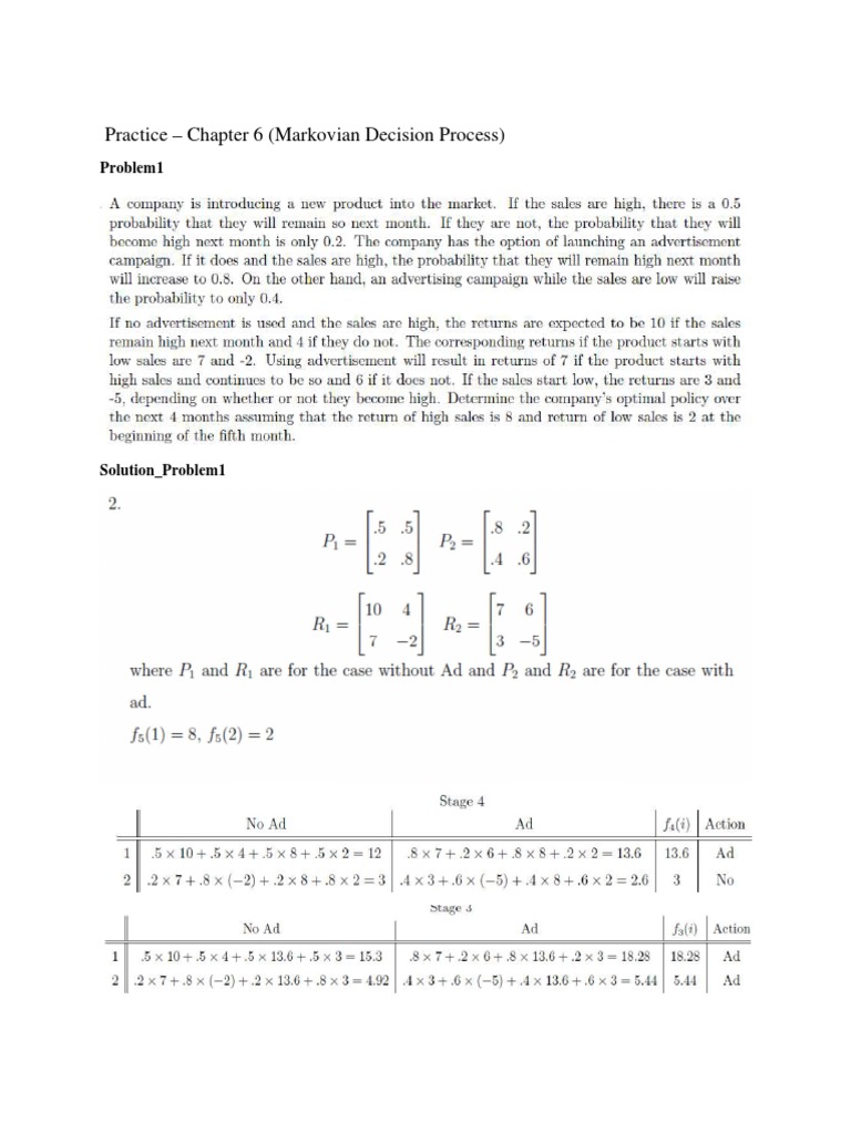 Practice Chapter6 Solution | PDF