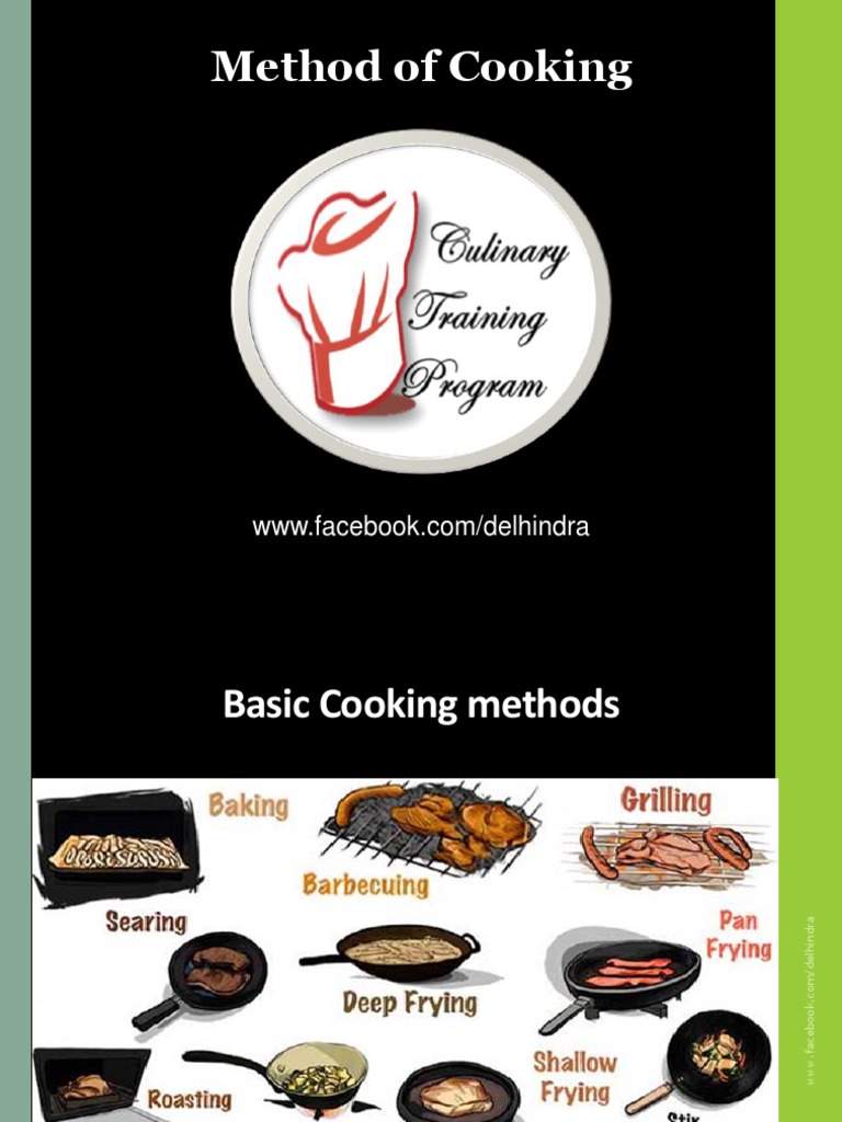 Essential Cooking Methods Explained | PDF | Grilling | Roasting