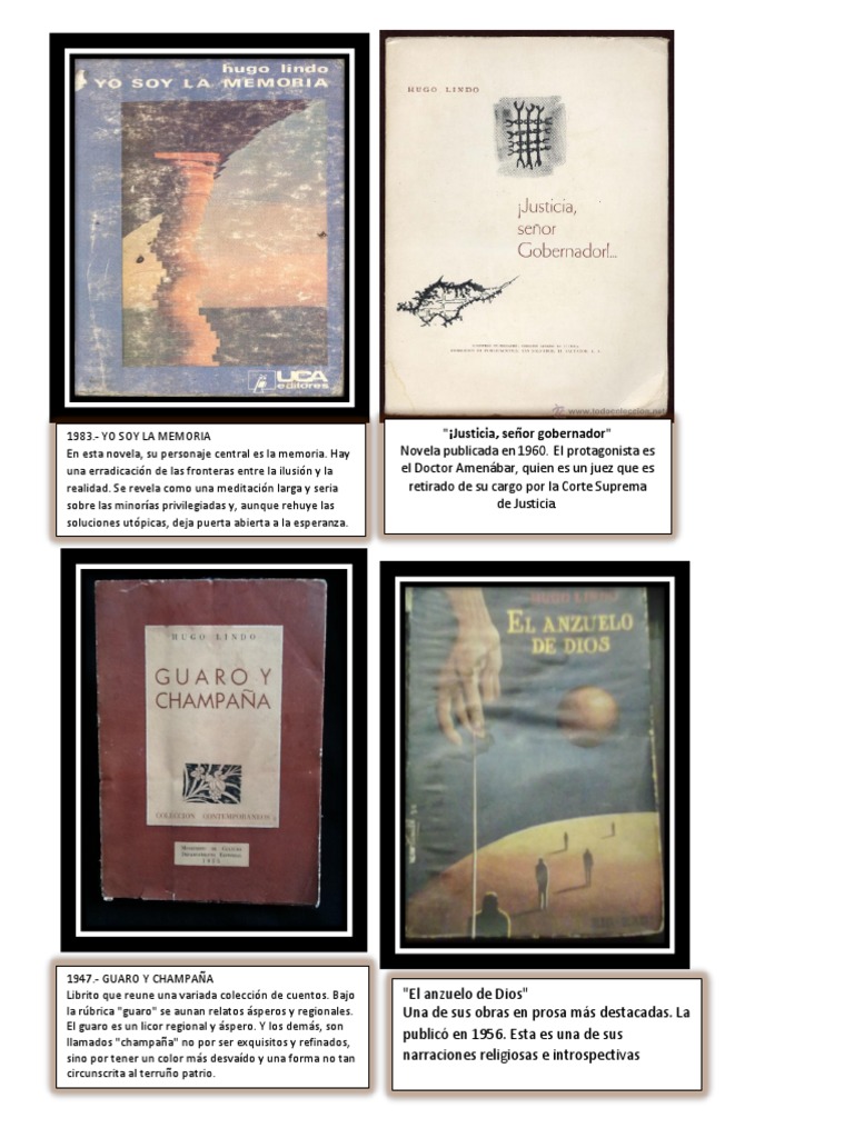 Obra Poetica de Hugo Lindo | PDF