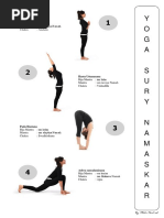 84 Yoga Asanas All in One | PDF | Mind–Body Interventions | Meditation