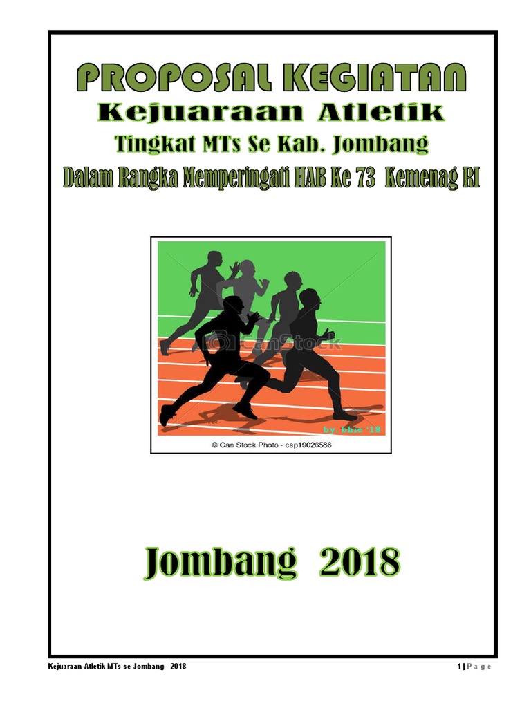 Proposal Atletik | PDF