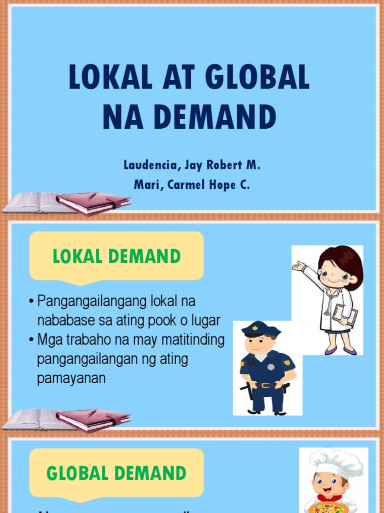 Lokal at Global Na Demand | PDF | Science | Engineering