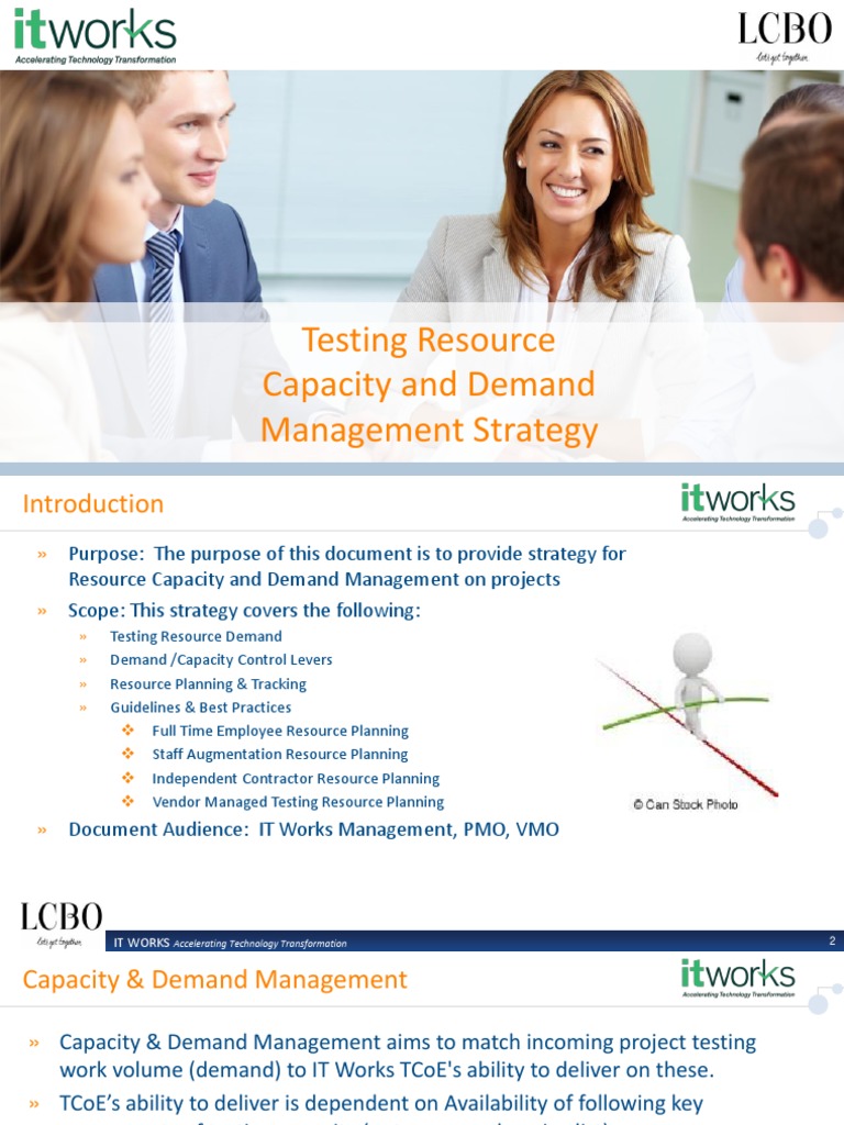 DRAFT - Resource Capacity & Demand Management Strategy v0.2 | PDF ...