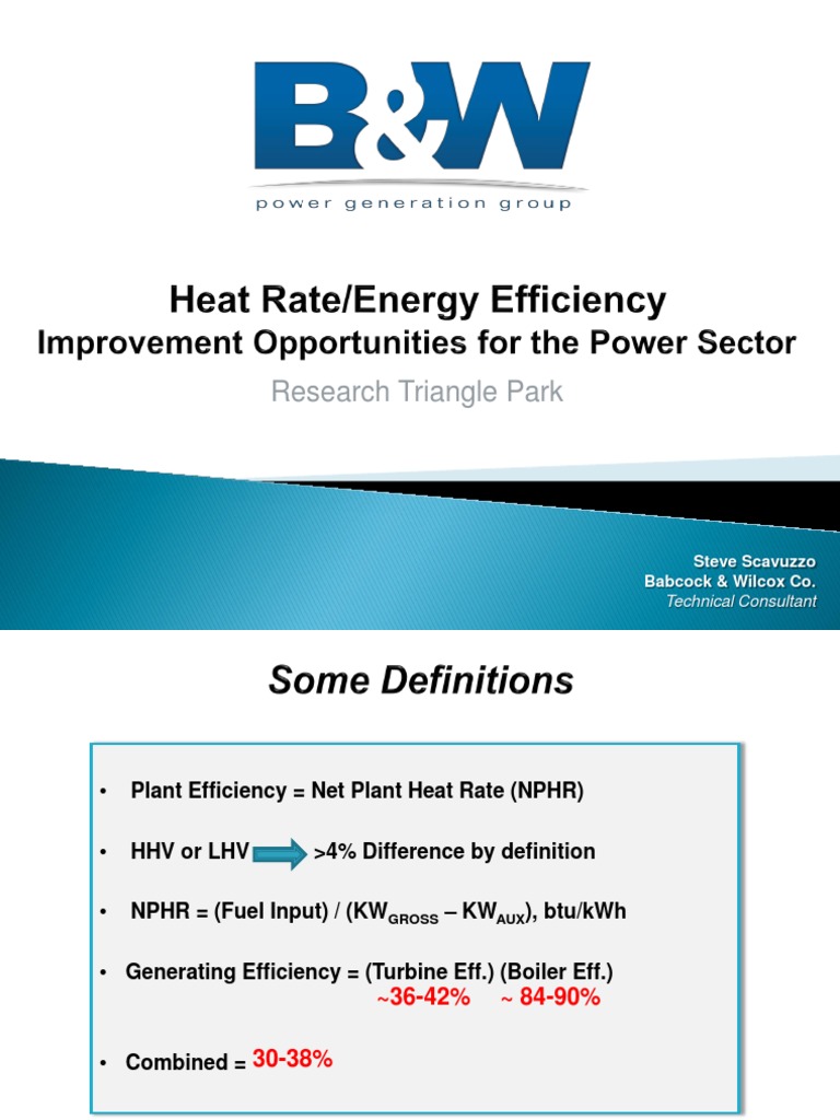 Heat Rate Improvement | PDF | Fossil Fuel Power Station | Boiler