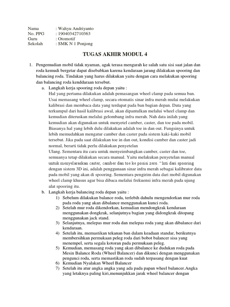 Tugas Akhir m4 Wahyu Andriyanto | PDF | Griya & Taman | Teknologi & Rekayasa