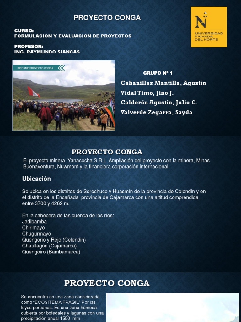 Proyecto Conga | PDF | Estado (política)