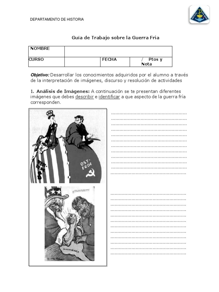 Guía de la Guerra Fría y Actividades | PDF | Naciones Unidas ...