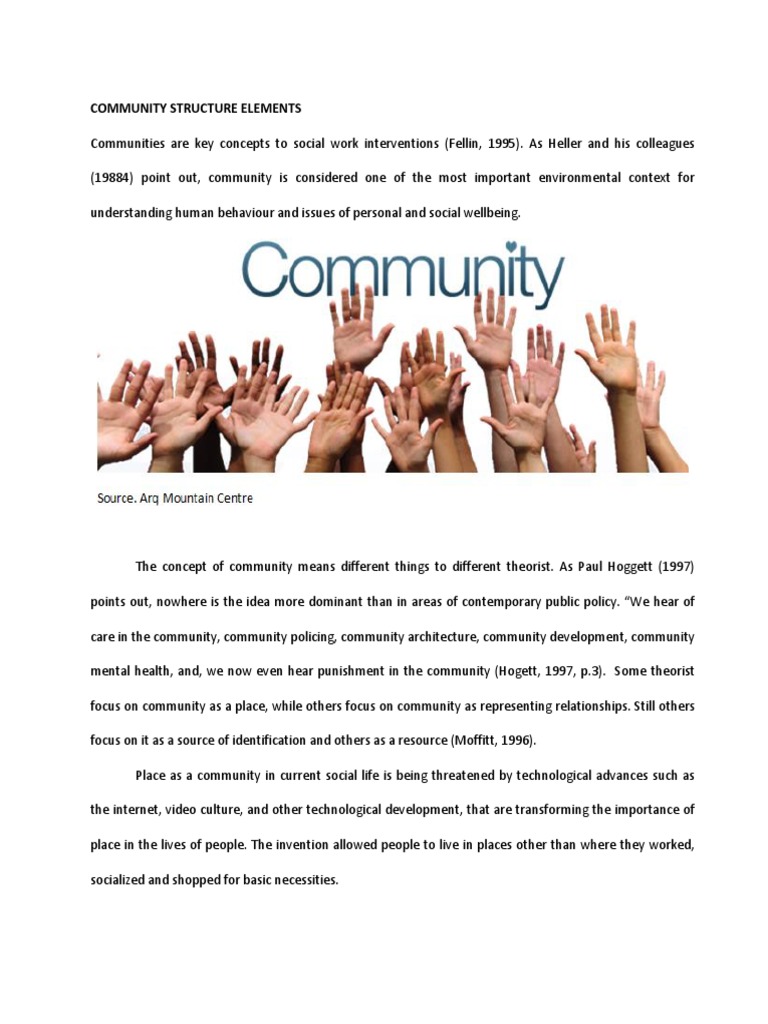 G1-1 Elements of Community Structure | PDF | Social Structure | Community