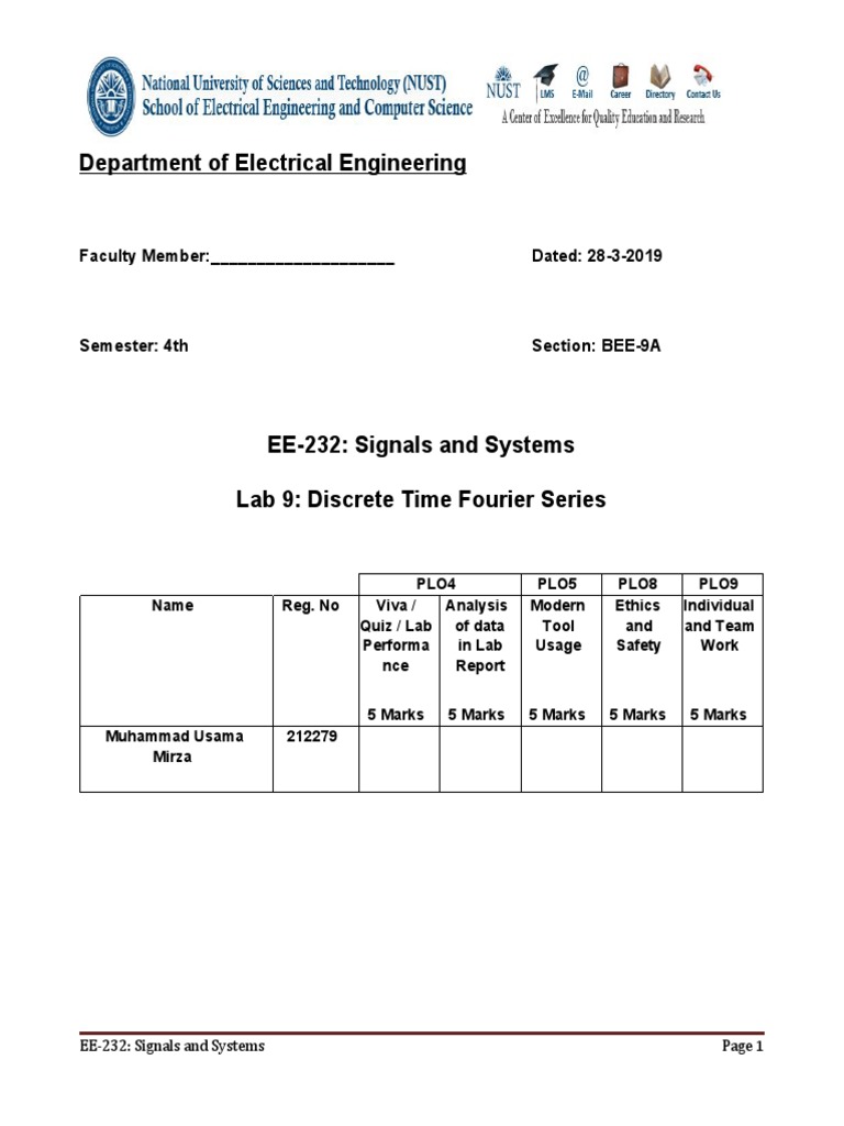 Discrete Time Fourier Series Solution PDF | PDF | Telecommunications ...