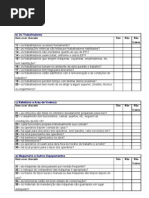 Modelo de Checklist Geral de Obra | PDF | Componentes | Elementos ...