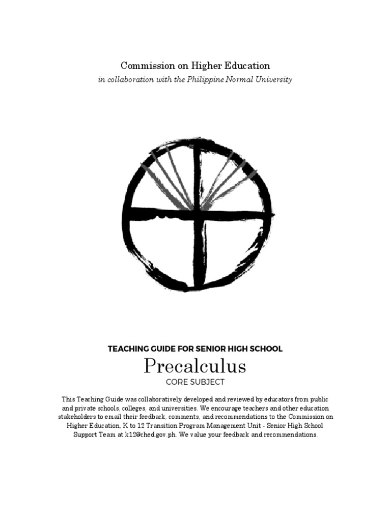 Precalculus: Commission On Higher Education | PDF | Art