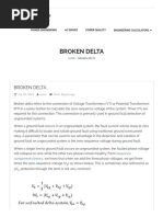 Understanding Broken Delta Connections | PDF | Transformer | Power ...