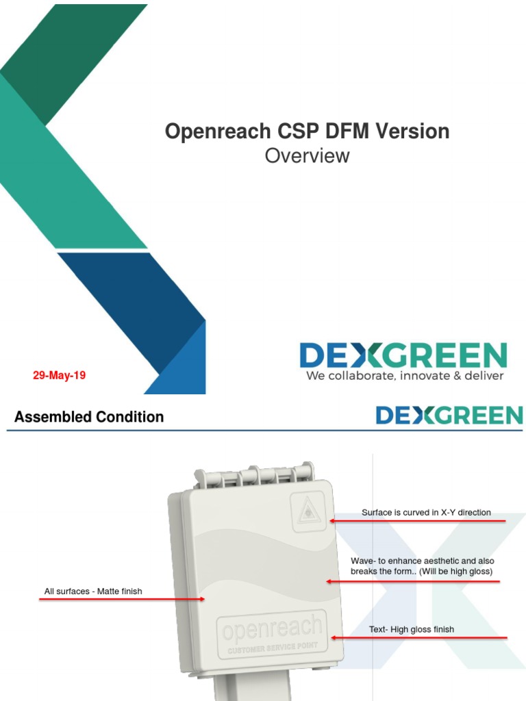 Openreach CSP DFM Version | PDF