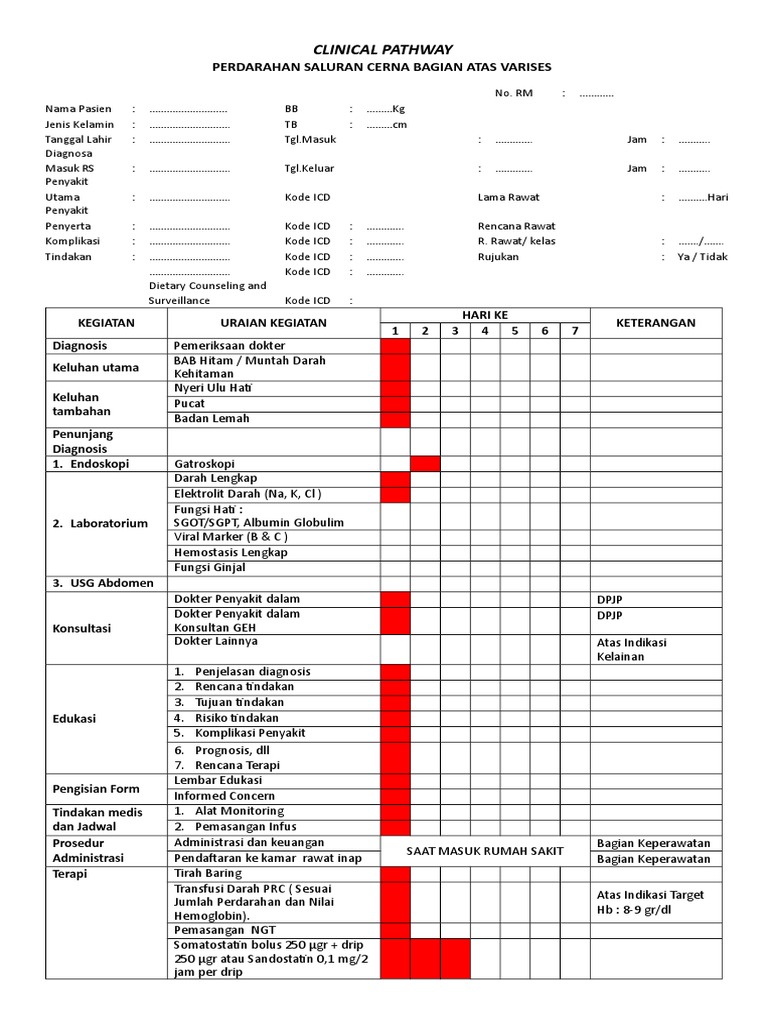 CP Perdarahan Saluran Cerna Bagian Atas Varises | PDF