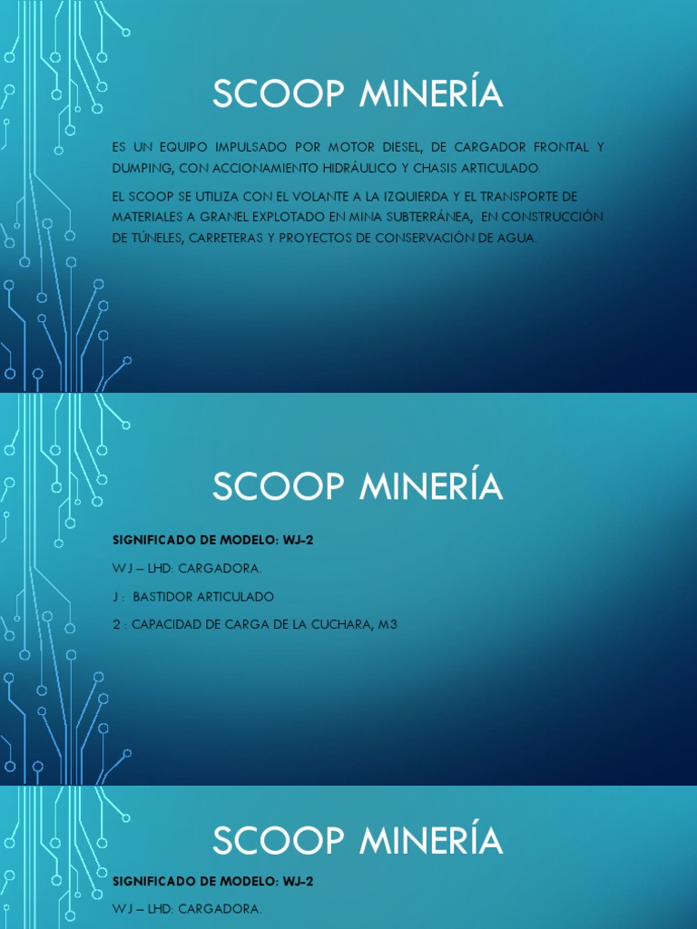 Scoop Minería | PDF