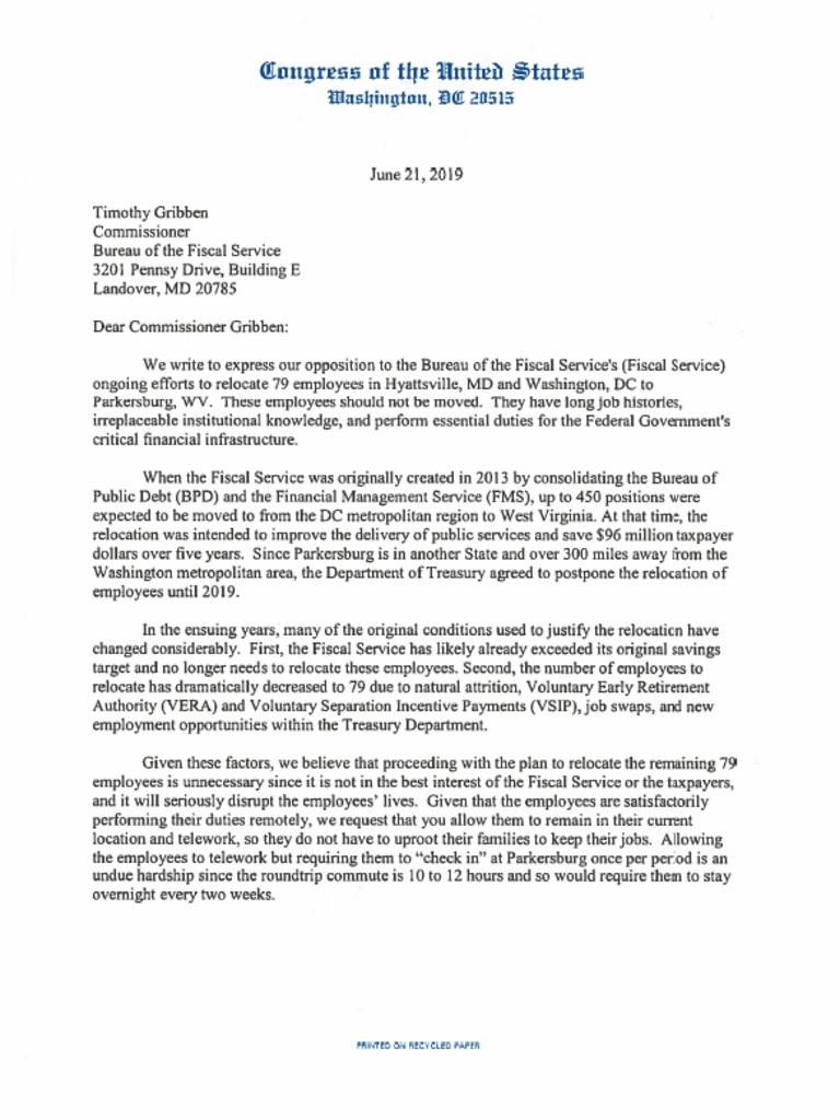 Maryland Delegation Letter | PDF