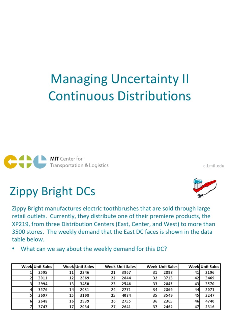 SC0x M2Unit3 W7L2 ContinuousDist CLEAN | PDF | Random Variable | Normal ...