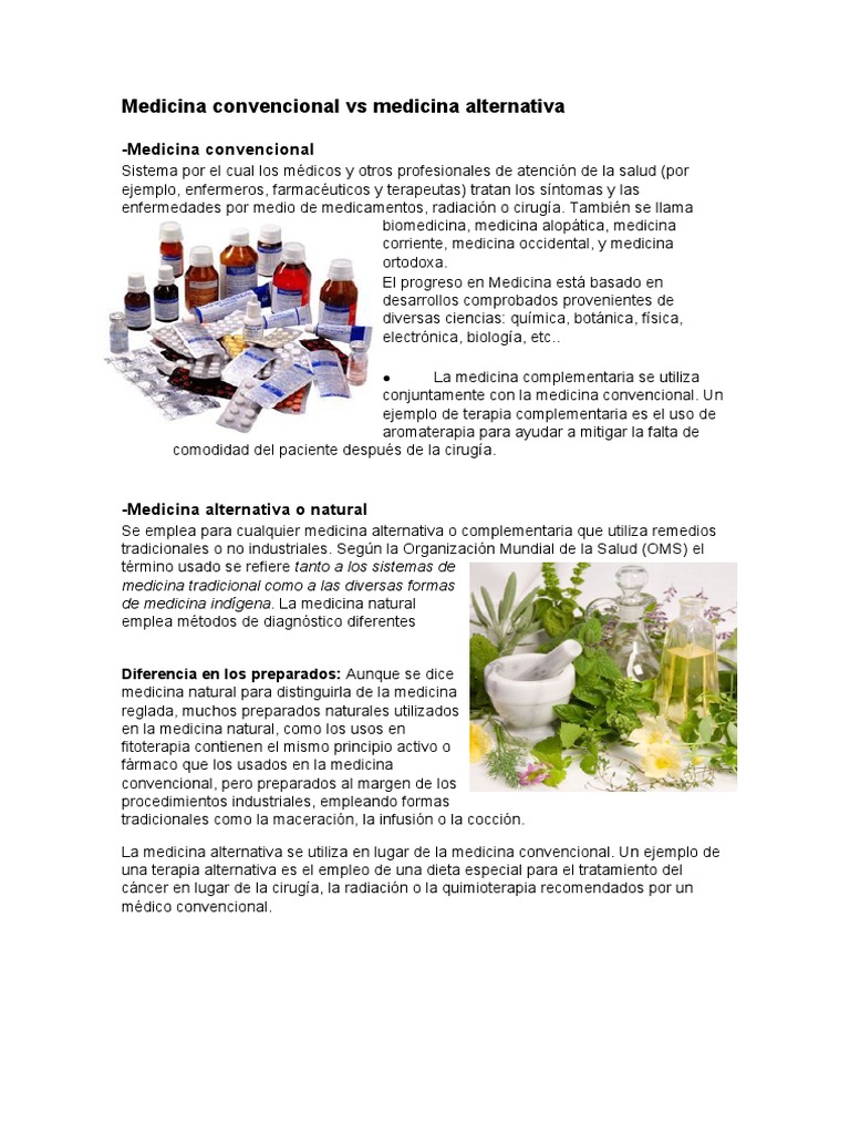 Medicina Convencional | PDF