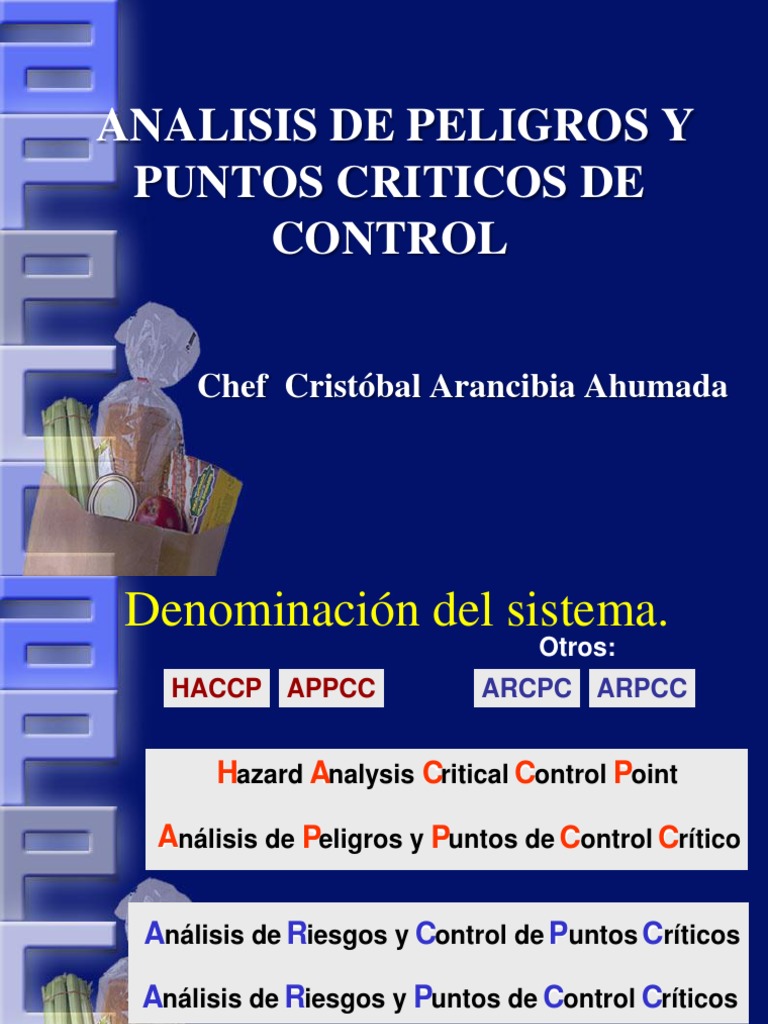 Haccp | PDF | Análisis de Riesgo y Puntos Críticos de Control | Naturaleza
