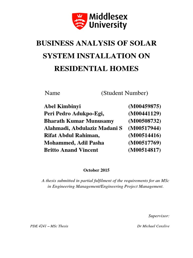 Groupbreportfinal1-Solar Panel PDF | PDF | Solar Power | Photovoltaic ...