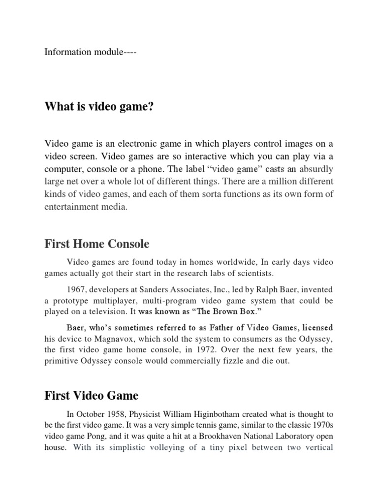 What Is Video Game Addiction | PDF | Substance Dependence | Video Games