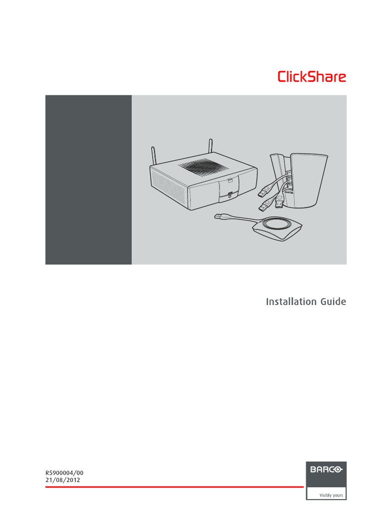 Clickshare: Installation Guide | PDF | Damages | Indemnity