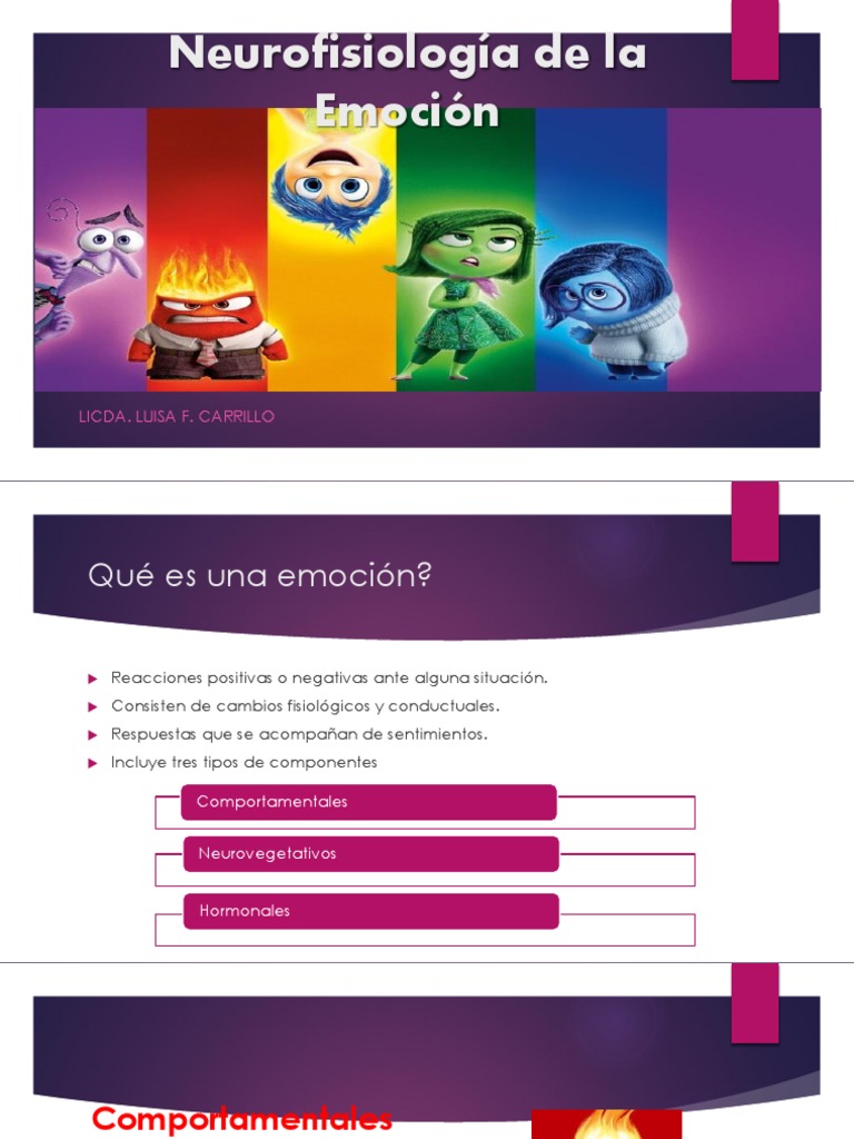 Neurofisiología de Las Emociones | PDF | Amígdala | Las emociones