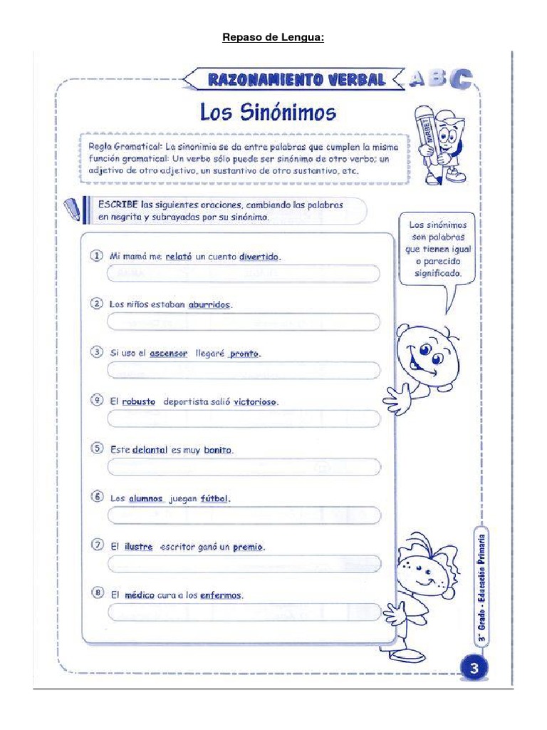 Sinónimos de Relato y Comunicación | PDF