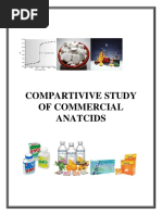 Comparative Study of Antacids Effectiveness | PDF | Titration | Chemistry