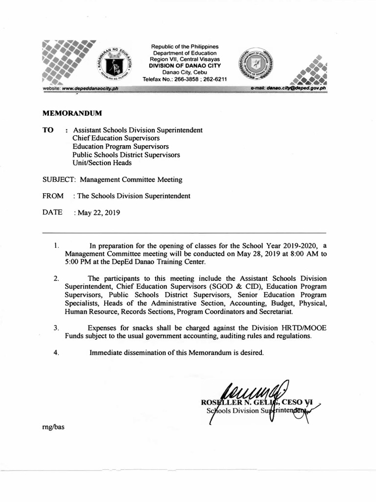 Management Committee Meeting PDF | PDF